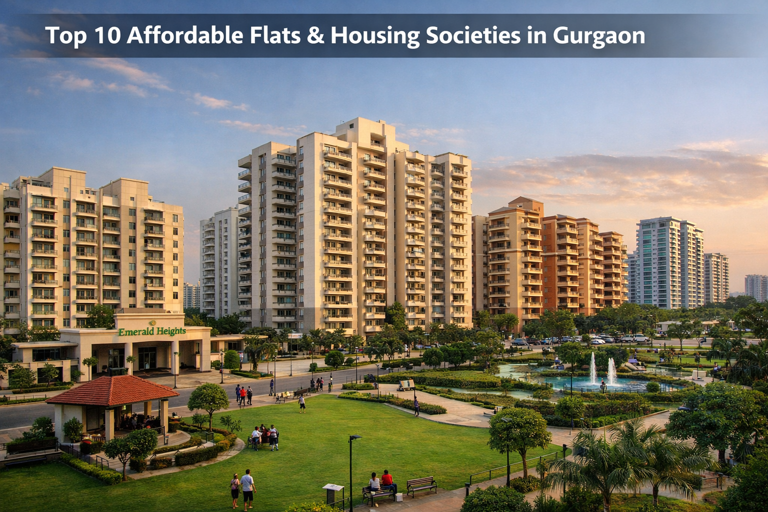 Top 10 Affordable Flats & Housing Societies In Gurgaon